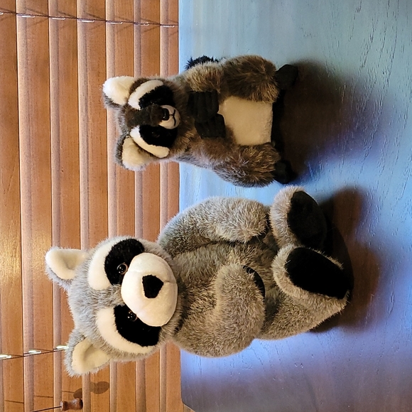 Toys | Vintage Realistic Raccoon Plush Bundle | Poshmark